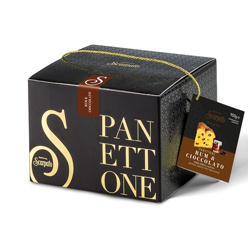 Panettone Rum Cioccolato - Panettone di Verona | Scarpato