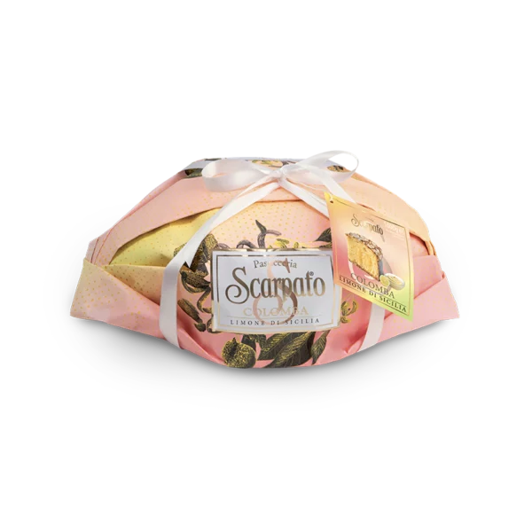 Colomba with Sicilian Lemon - Easter Dove | Scarpato